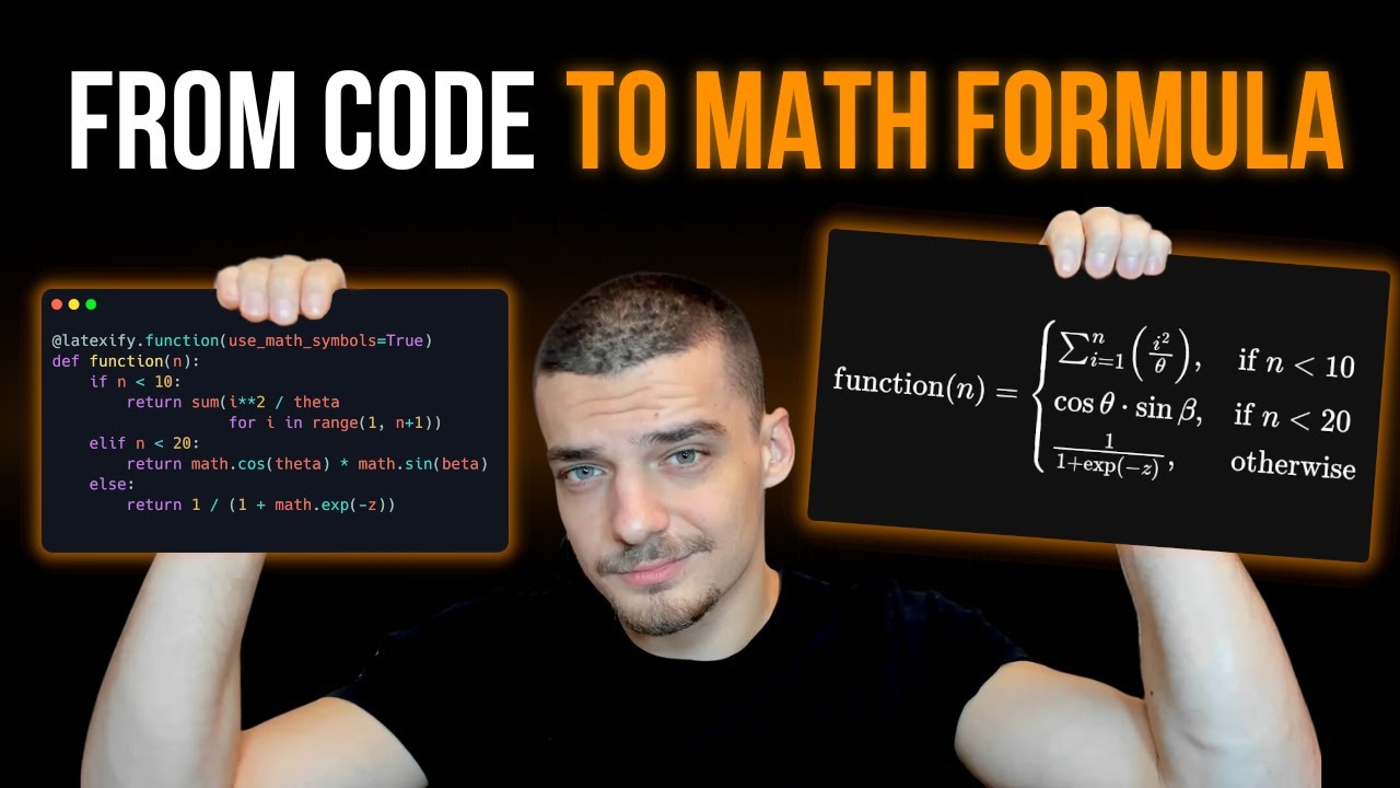 latexify: Turn Python Functions Into Math Formulas