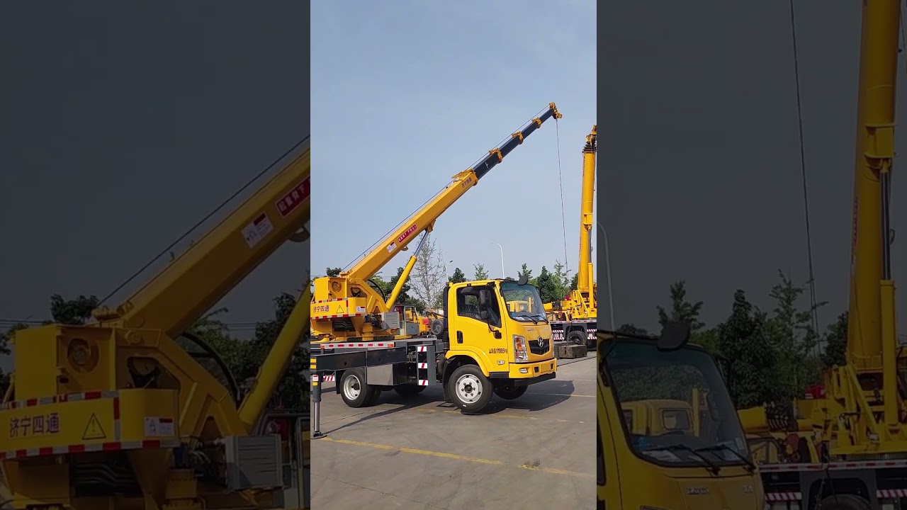 10-ton Dayun truck crane, with a wheelbase of 2.9 meters #crane