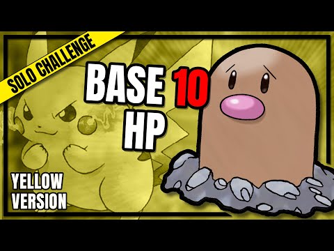 Diglett Only - Pokemon Yellow - 10 base HP...