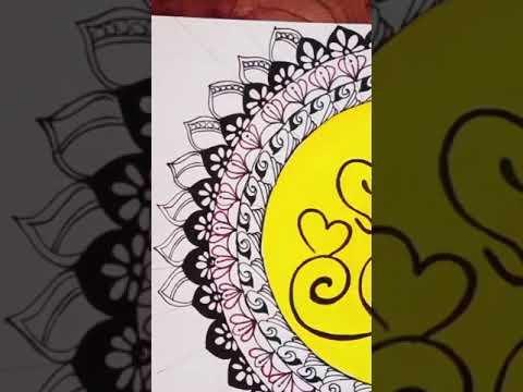 The Spiritual Geometry of Ganesha Art #mandala #art #zentangle #indian