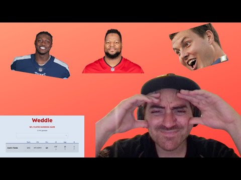 I Played The NFL Version of Wordle: Weddle! - April 19th