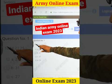 Indian army online exam 2025 #army #agniveeronlineexam #agniveeronlineexam