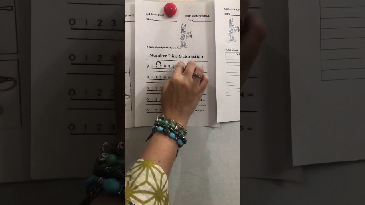 Week 6 Math worksheets