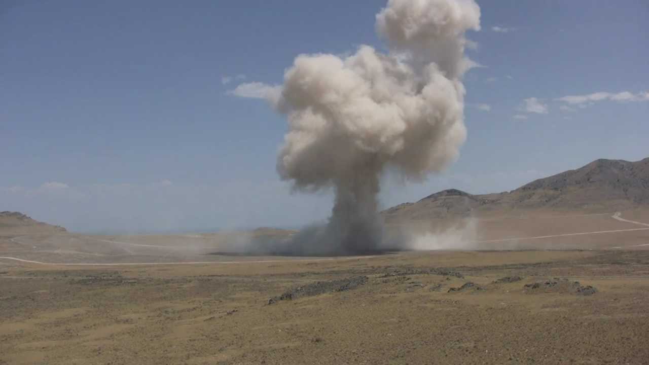 Huge Explosion and Shockwave