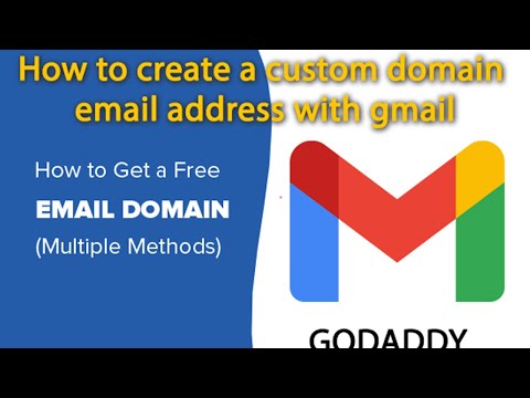 how to create a custom domain email address with Gmail | google console