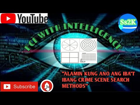 CDI 211- Chapter 8 part 3. FCII- Different Crime Scene Search Methods