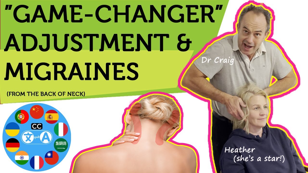 Migraine and muscle pain back of head 