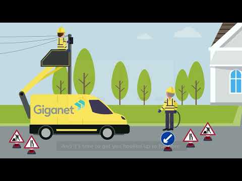 What happens on installation day? Giganet full fibre broadband.