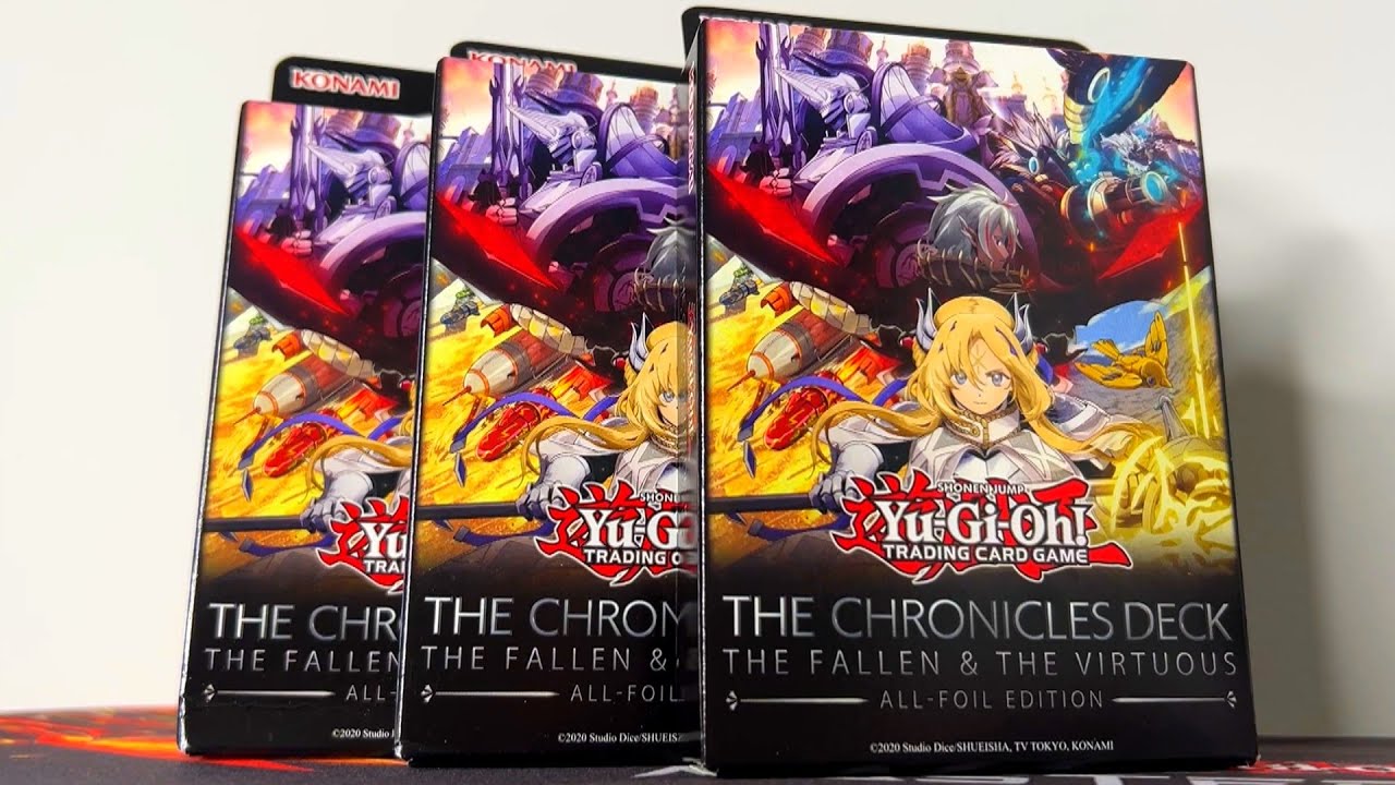 3x BRANDED CHRONICLES STRUCTURE DECKS IS INSANE