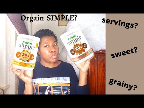 Orgain SIMPLE protein review