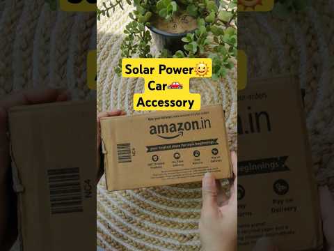Solar Power๐ Car๐ Aroma #amazon #shorts #caraccessories #viral #trending #car #solar #viralposts