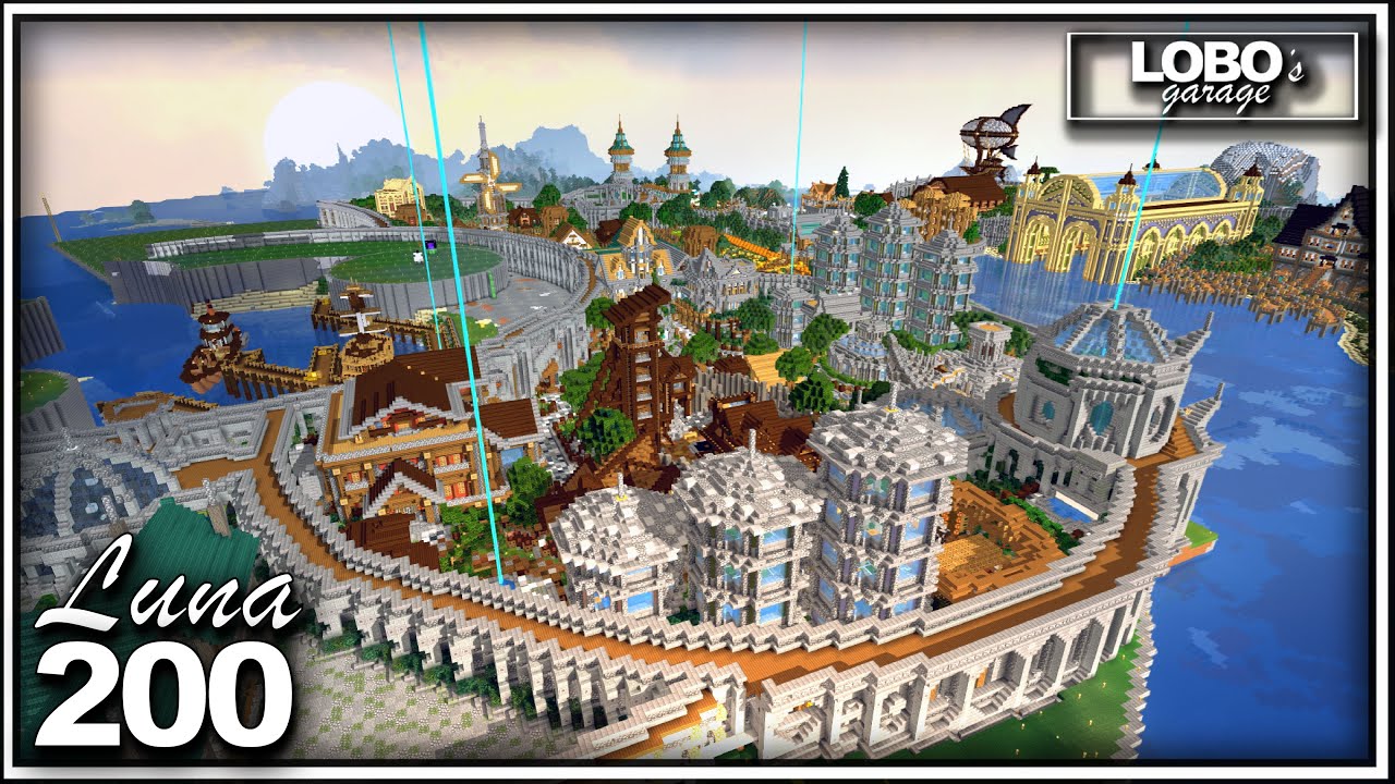 MINECRAFT Survival #200 | Single Player WORLD TOUR!!! | 3.5 Years Solo ! | LUNA SSP Phase 2