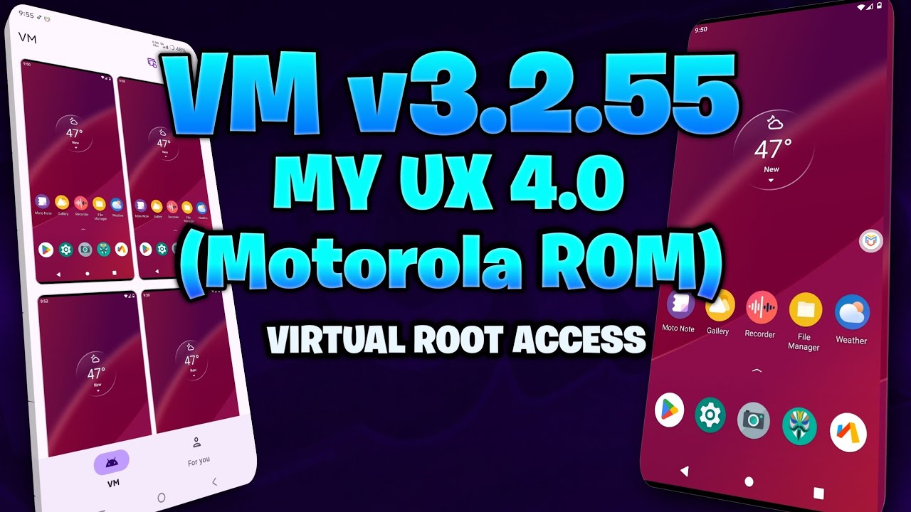 Virtual Master v3.2.55 Rooted | MY UX 4.0(Motorola) by Project2 x MK TechDroid