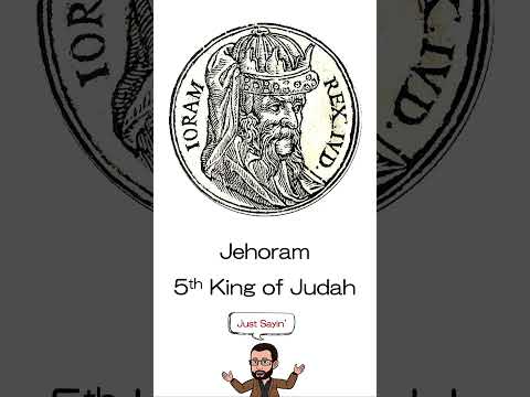 Jehoram, King of Judah | How to Say In American English | Just Sayin' Historian's Eye | MCMP | 01450