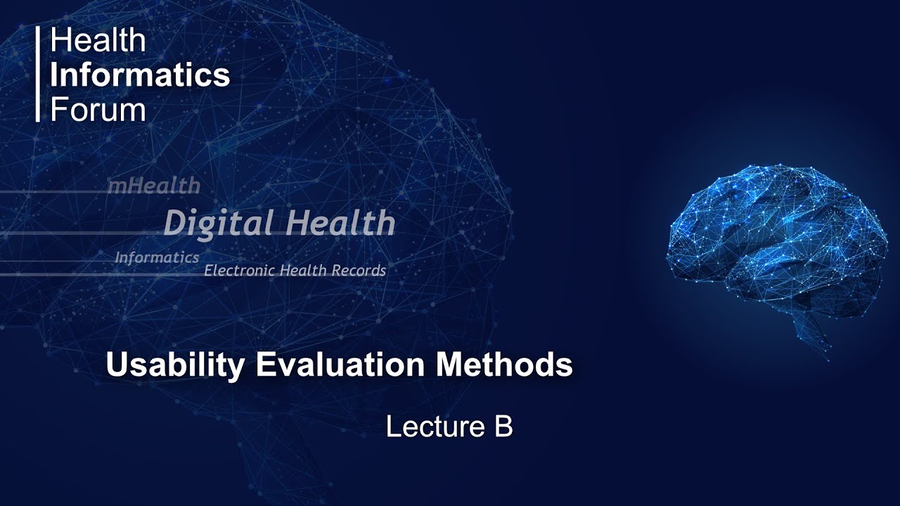 Usability Evaluation Methods, Lecture B