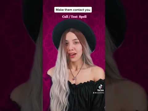 Instant text or call spell Works everytime ; #witchcraft #spells #lovespells #shorts SUBSCRIBE