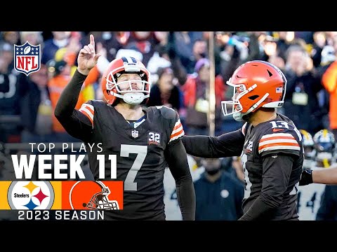 Cleveland Browns Top Plays vs. Pittsburgh Steelers | 2023 Regular Season Week 11