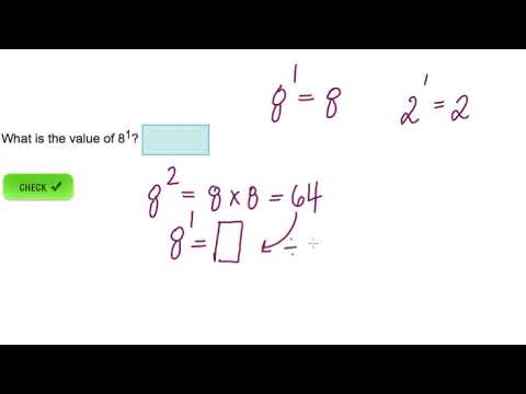 AdaptedMind Math - Basic Exponents, Question #2