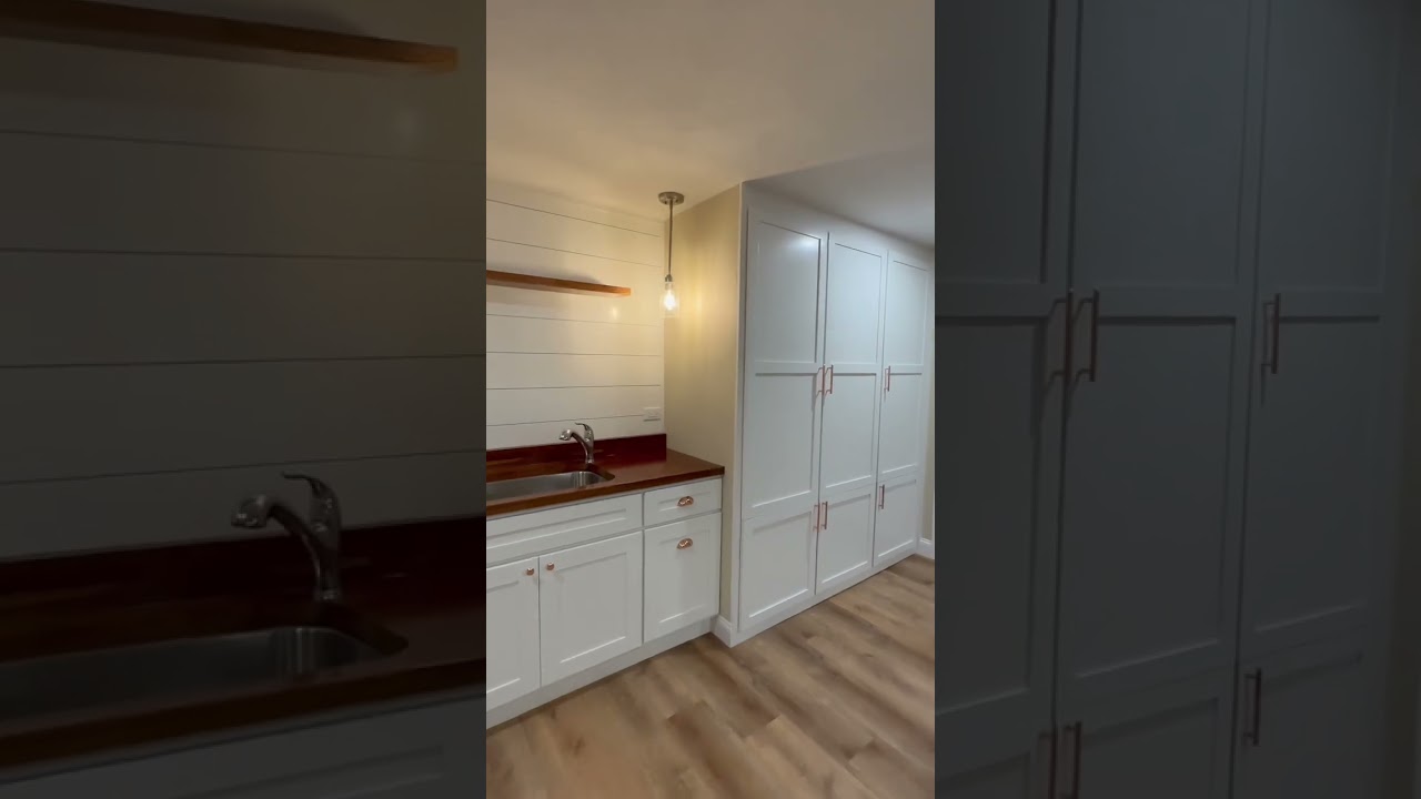 Basement Remodel: Creating a Small and Functional Kitchen Space