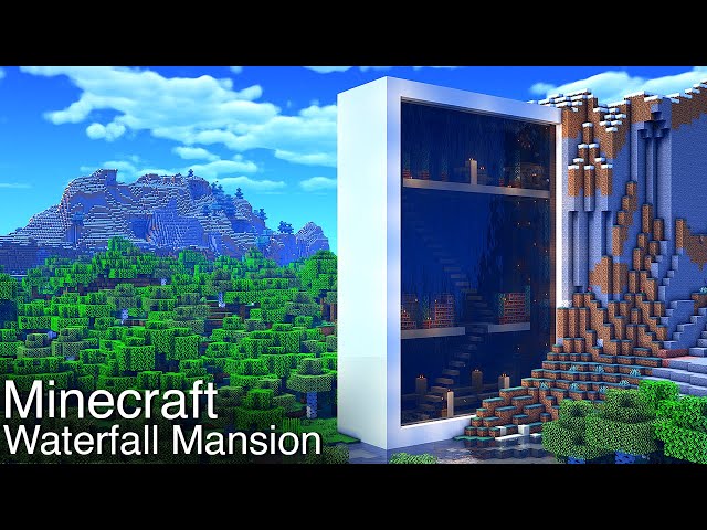 7 best Minecraft waterfall base builds