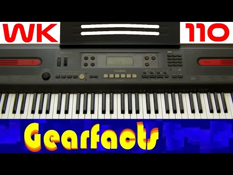 Casio WK-110 early 2000s - black | Reverb