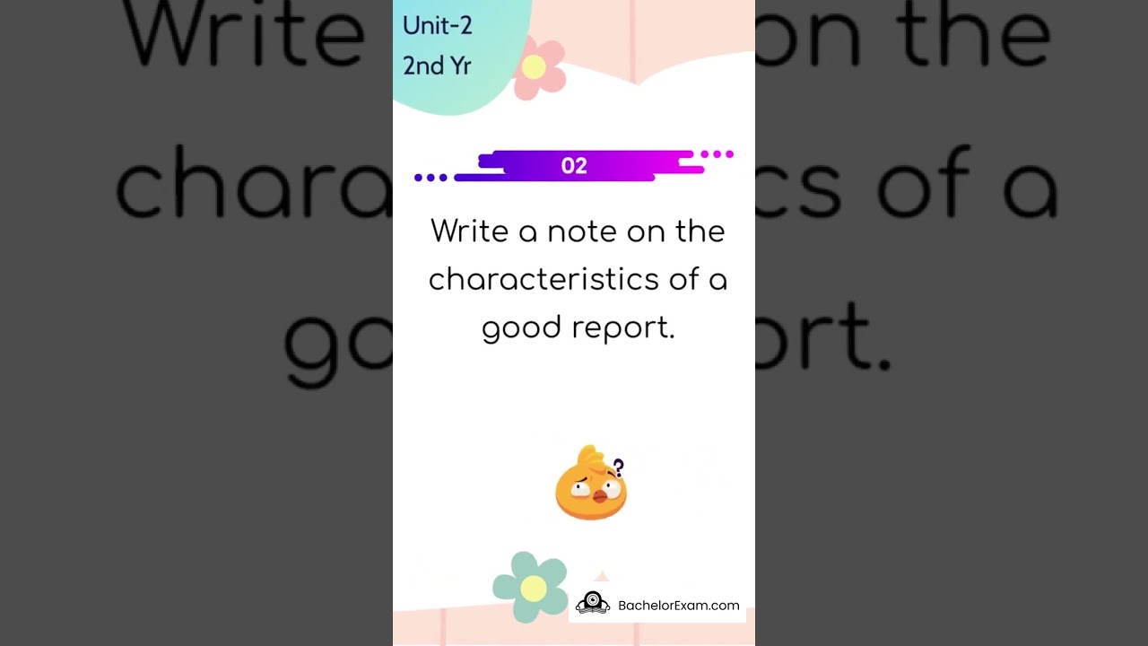 unit2 technical communication | important Questions