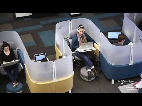 Découvrez les bibliothèques UdeM