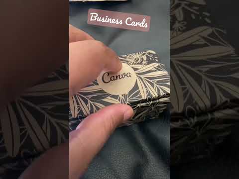 Small Business Supplies: Cards From Canva
