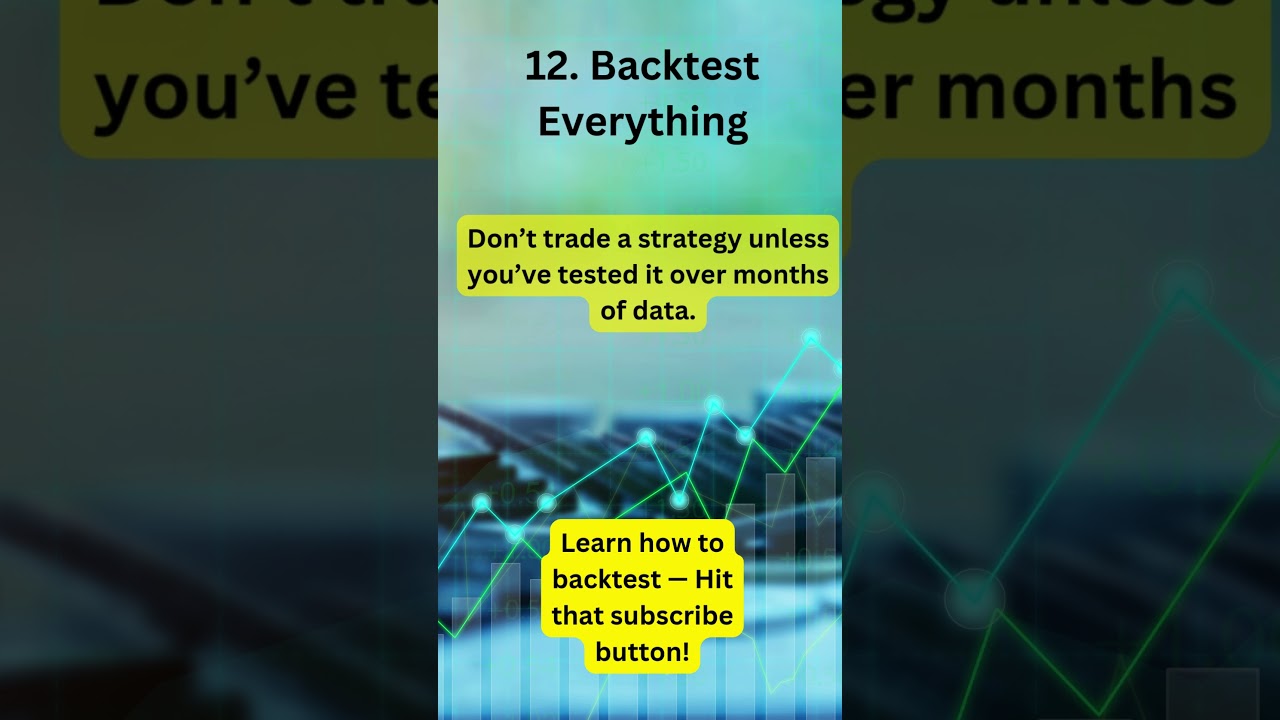 12. Backtest Everything