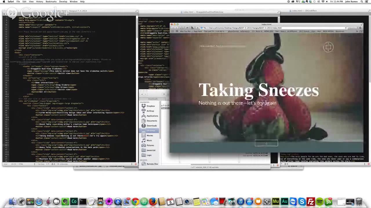 Designing a custom website with HTML5, CSS3, and CoDrops.