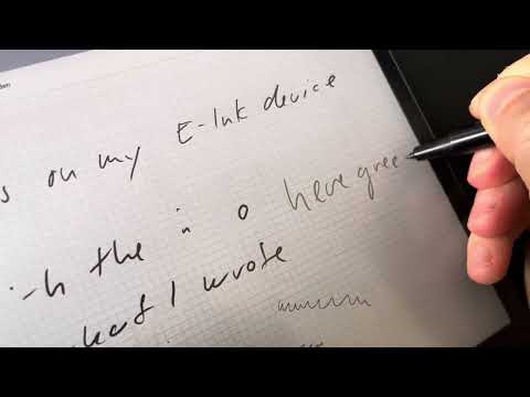OneNote on BOOX Note Air 3c (NA3c) demonstration and sync