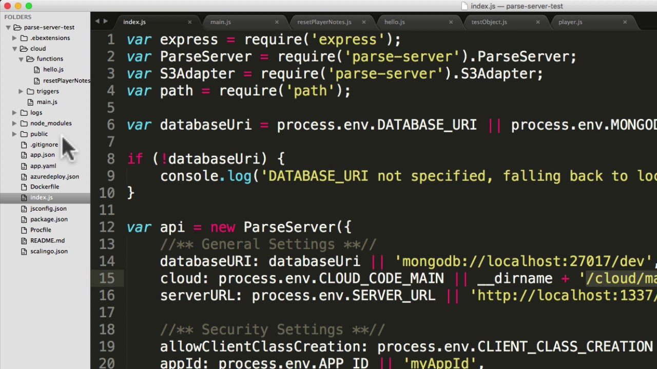 EP39 - Parse Server: What is Cloud Code?