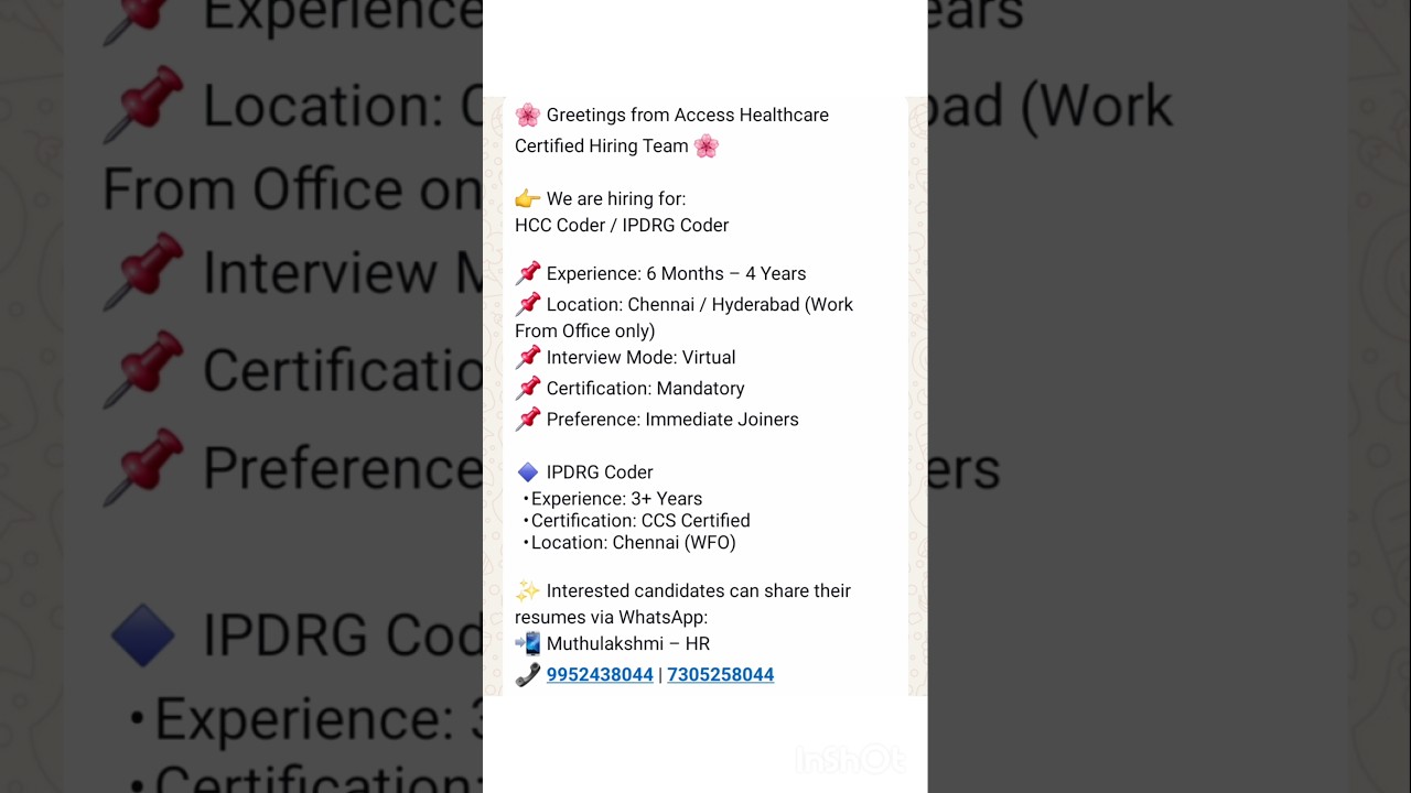 #medical Coding #job vacancies #experience candidate #Chennai #location online class contact me