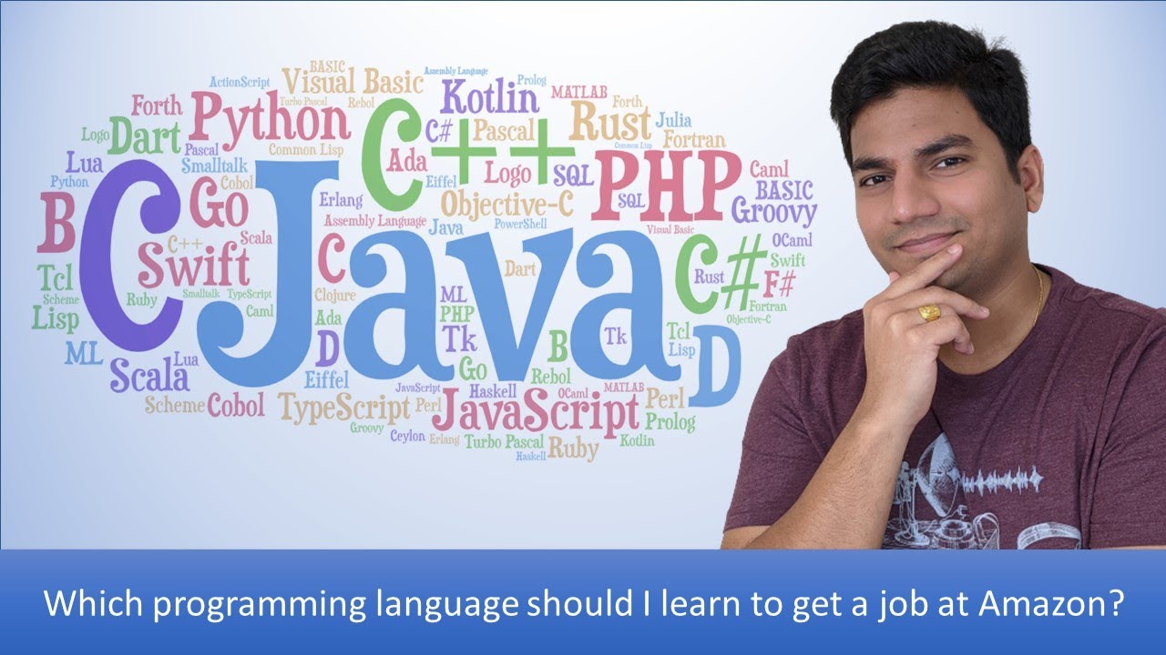 Programming language you should learn to get a job at Amazon