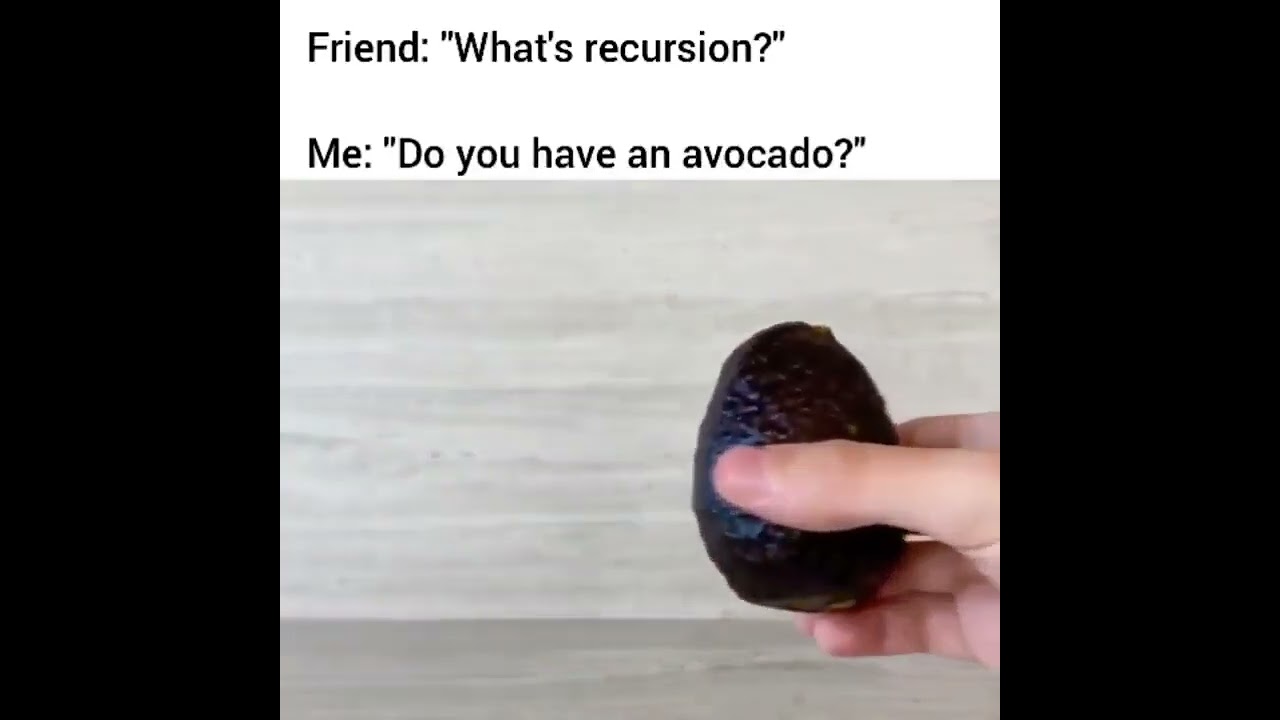 What is Recursion? #programming #memes #recursion