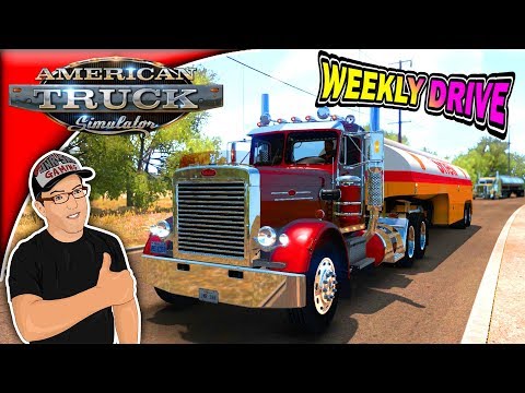 American Truck Simulator Mods Peterbilt 359 Weekly Drive