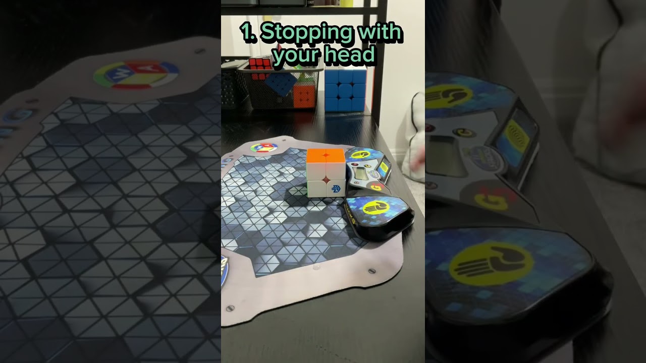How NOT to stop your Speedstacks Timer!