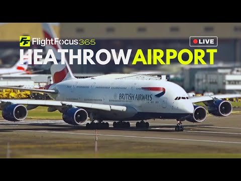 Heathrow Airport Live - Wednesday 25th June 2025