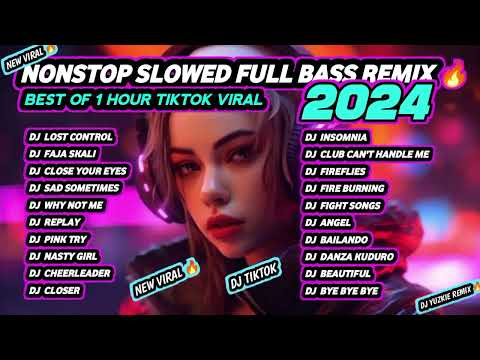🔥NEW | NONSTOP 1 HOUR BEST OF TIKTOK VIRAL 2024 SLOWED ( FULL BASS REMIX ) DJ YUZKIE REMIX
