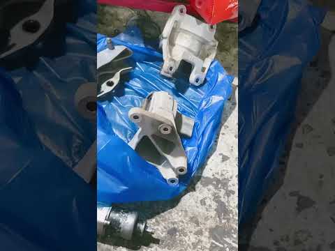 How to Replace Engine Mounts on a 2012 Jeep Wrangler (Left & Right) by ...