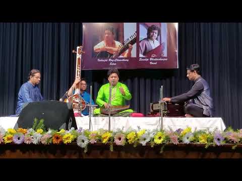 RAGA BAGESHWARI | PART 1| SANDIP BHATTACHARJEE| LIVE| SISIR MANCH| KOLKATA