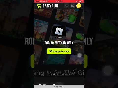 Cách chơi Roblox vng và Roblox trên Web không cần now gg