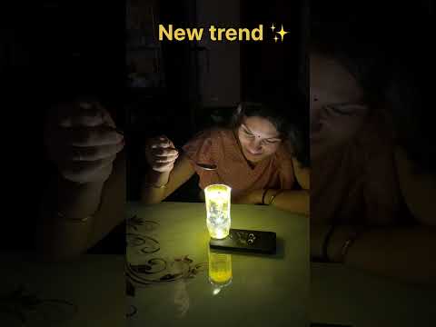 New trend water magic glass 🍷✨#youtube #shorts #trending #video #new #trend #magic #viral #videos