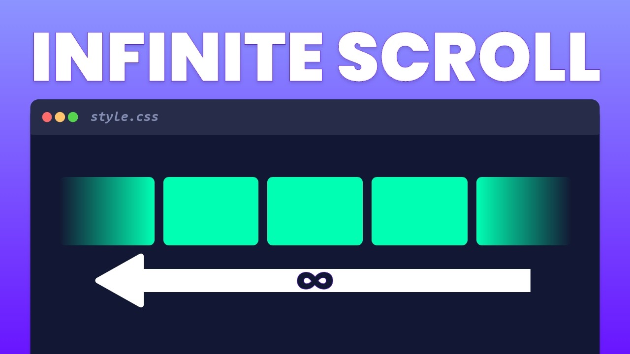 Build Infinite Carousel Animations in 4 Minutes