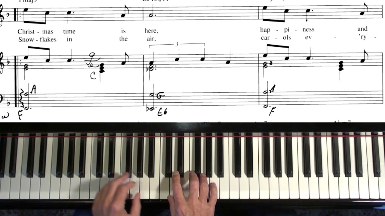 Christmas time Is Here - Vince Guaraldi from the sheet music