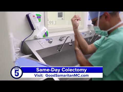 WPTV Take 5 with Dr. Al-Azzawi at Good Samaritan Medical Center - Colorectal Surgery