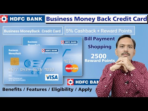 HDFC Business Money Back Credit Card || Best Credit Card for Bill Payment || HDFC Credit Card