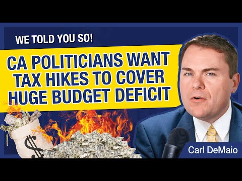 CA Faces HUGE Budget Crisis in 2024 – Get Ready for Tax Hikes