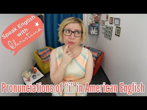 Pronunciations of “i” in American English: ee, ai, ih