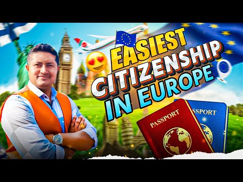 Easiest Countries To Get Citizenship in Europe? 🇫🇮🇪🇺😱